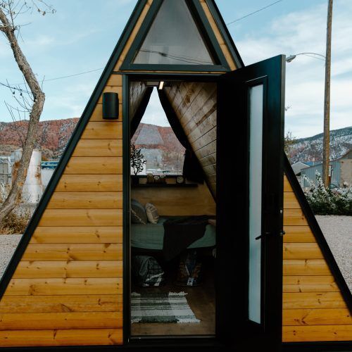 10x14 A Frame Cabin | Tiny House | Matrix Tiny Homes Las Vegas
