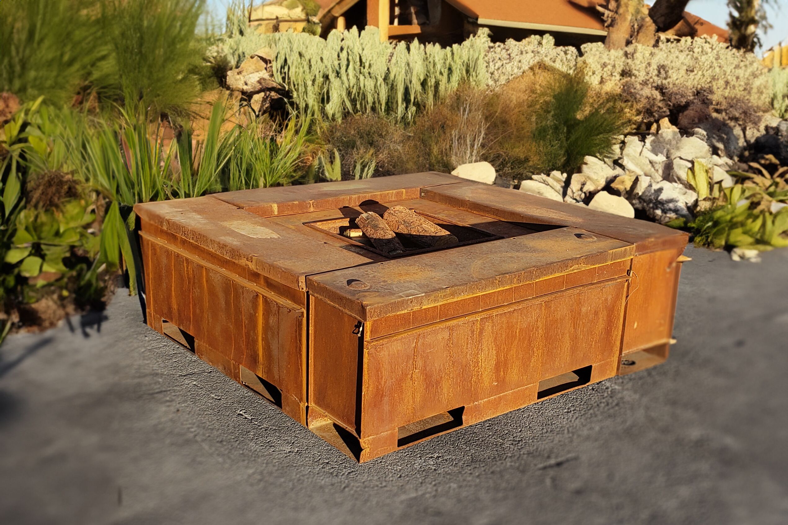 30mm Ammo Crate Fire Pit - Matrix Metalworks - Las Vegas Custom Metal ...
