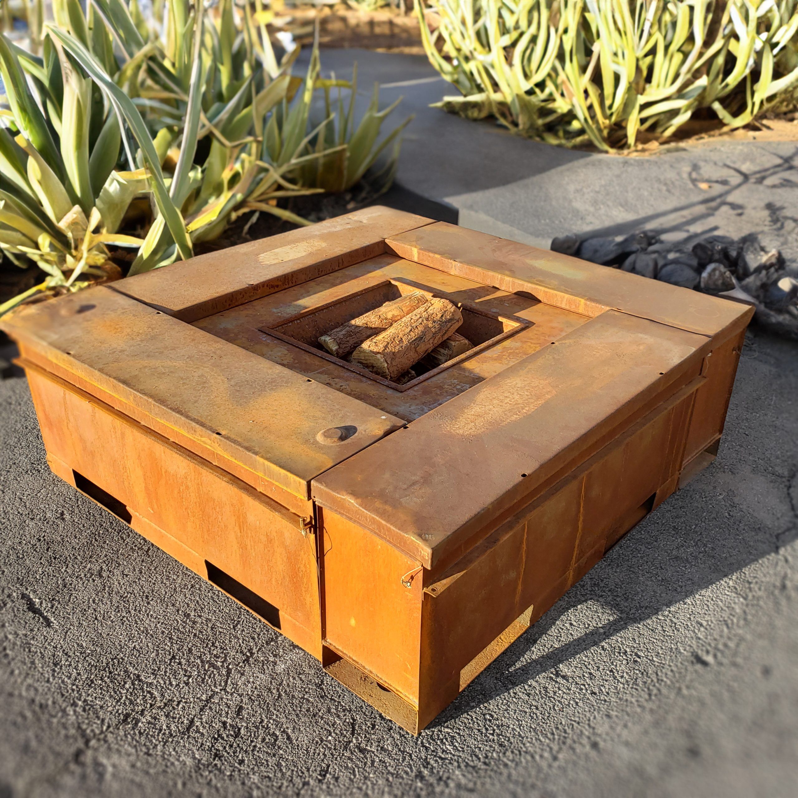 30mm Ammo Crate Fire Pit - Matrix Metalworks - Las Vegas Custom Metal ...