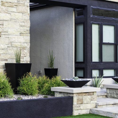 Outdoor Pots and Planter Collection - Matrix Metalworks - Las Vegas ...