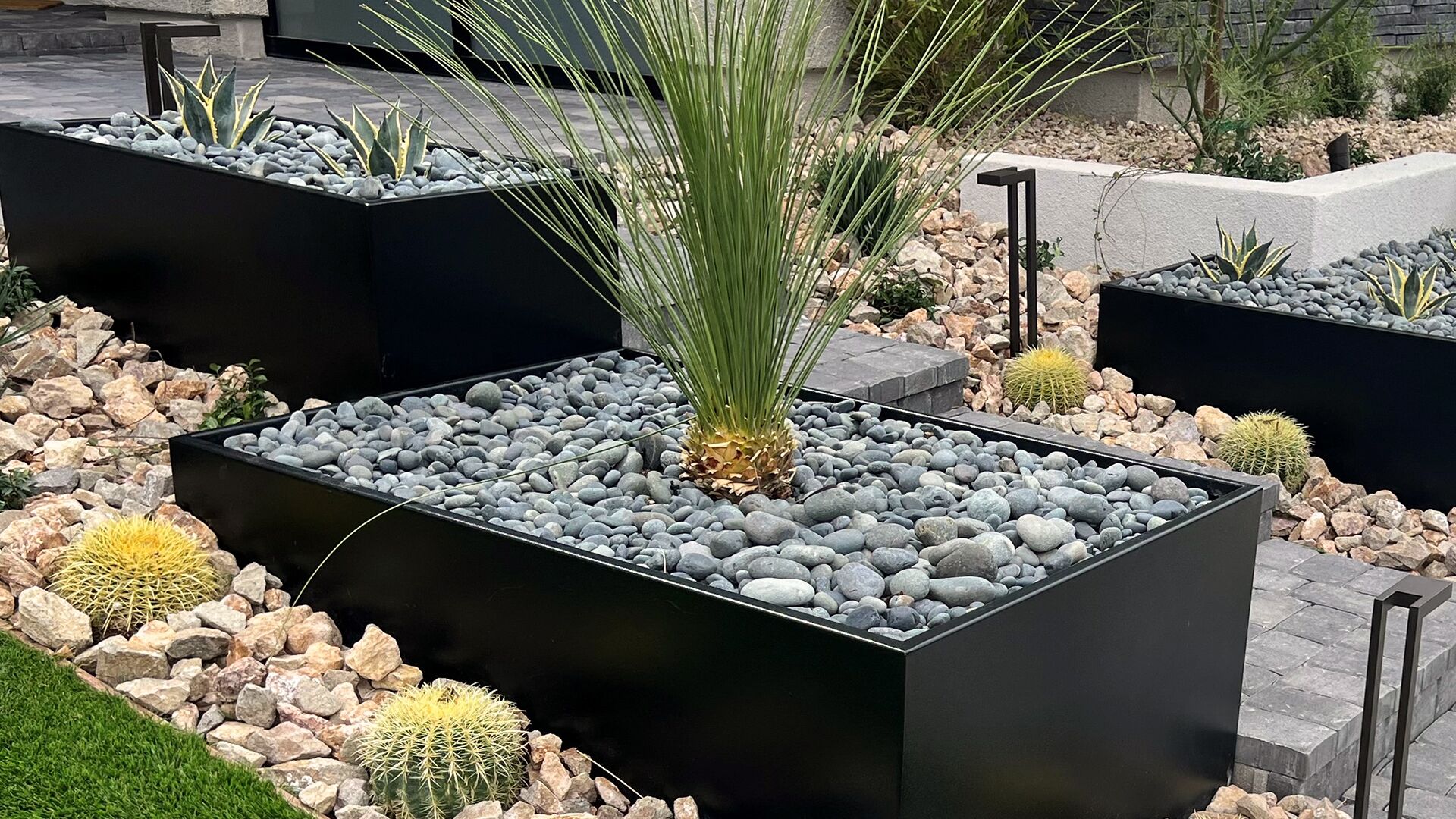Steel Planter Beds | Custom Steel Planters in Las Vegas