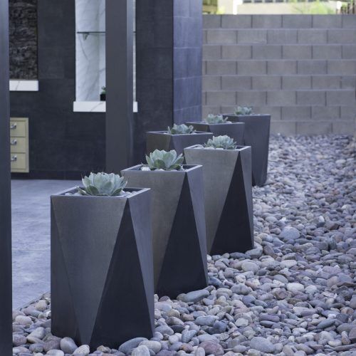 Outdoor Pots and Planter Collection - Matrix Metalworks - Las Vegas ...