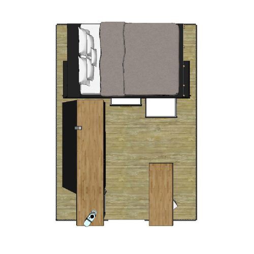 10x14 A Frame Cabin | Tiny House | Matrix Tiny Homes Las Vegas